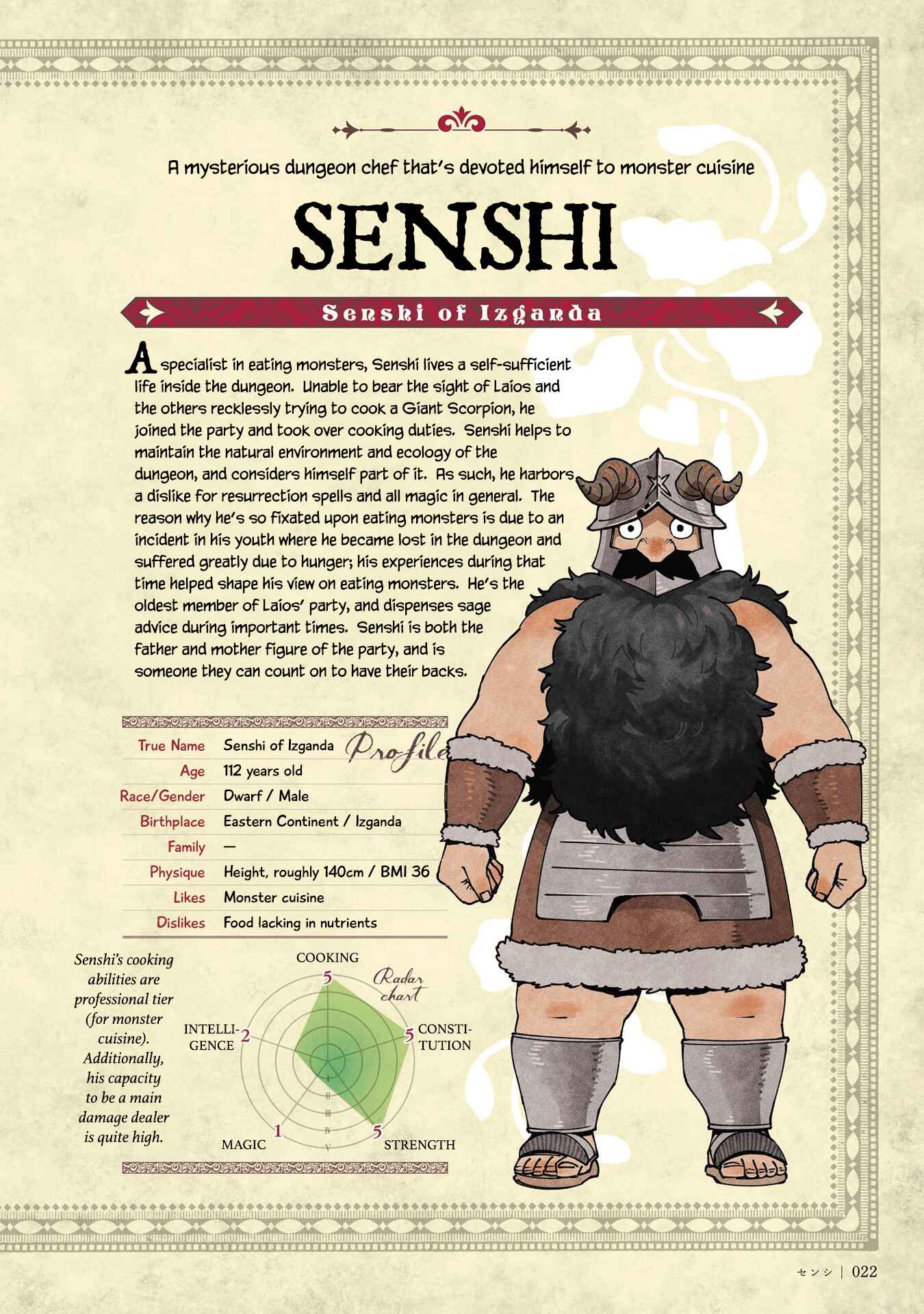 Dungeon Meshi World Guide The Adventurer’s Bible - chapter 1.4 - Kissmanga