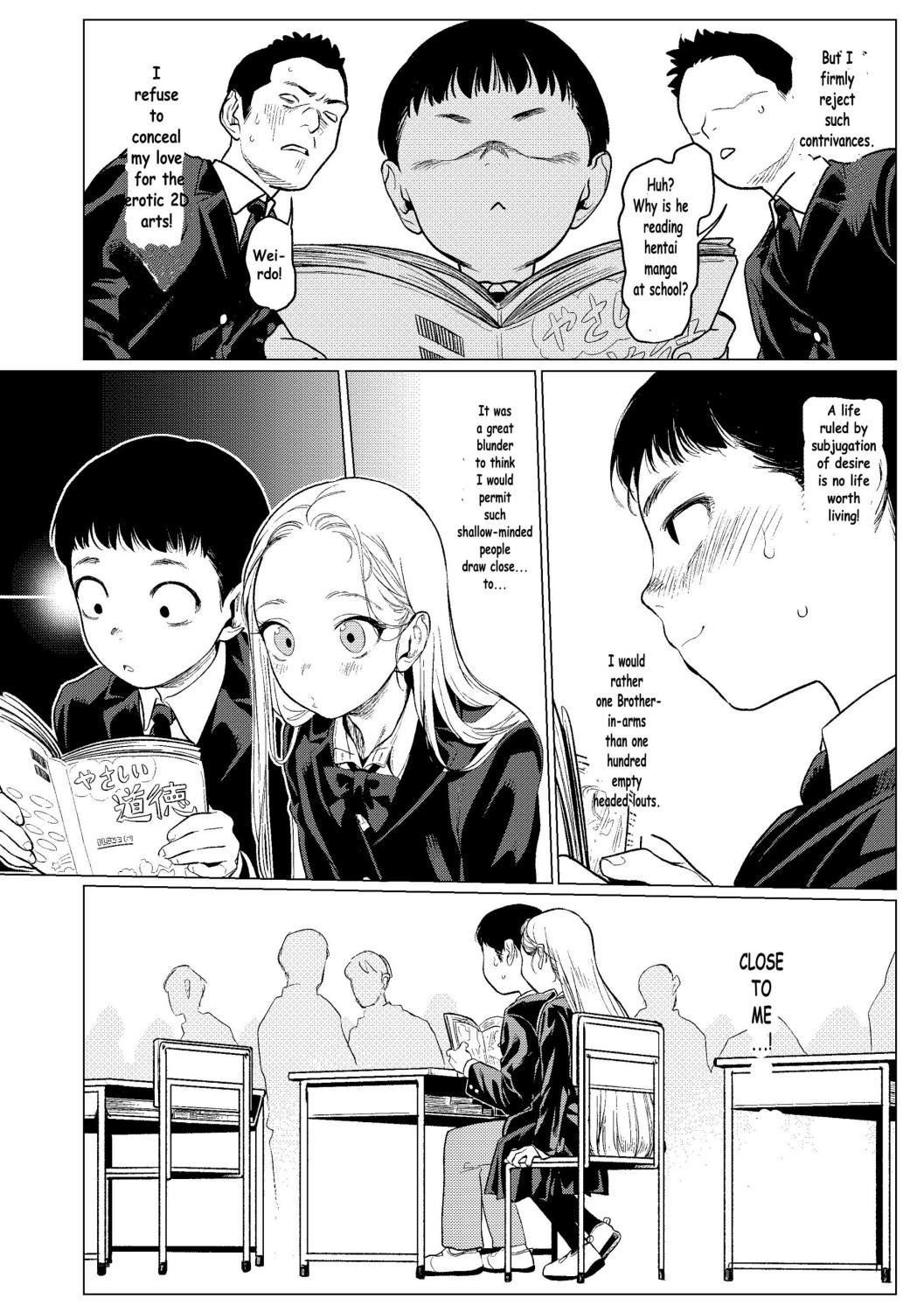 Sasha-chan to Classmate Otaku-kun - chapter 1 - Kissmanga