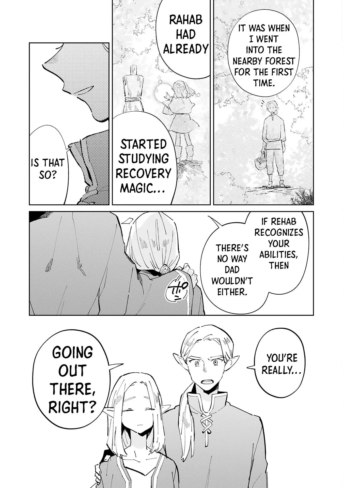 The Reincarnated Elf Left on a Journey to Master His Magic and With His ...
