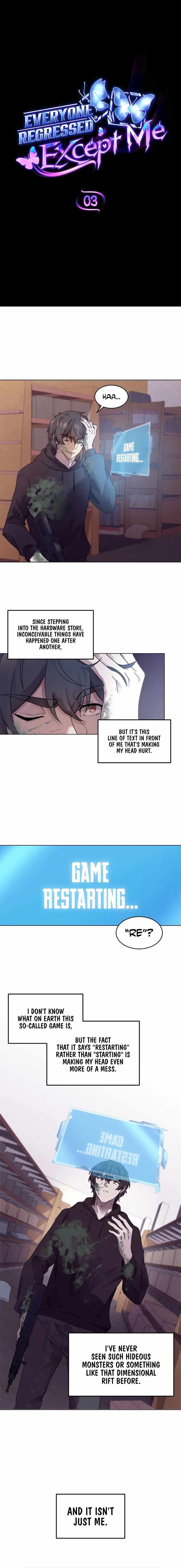 Everyone Regressed Except Me - Chapter 3 - Kissmanga