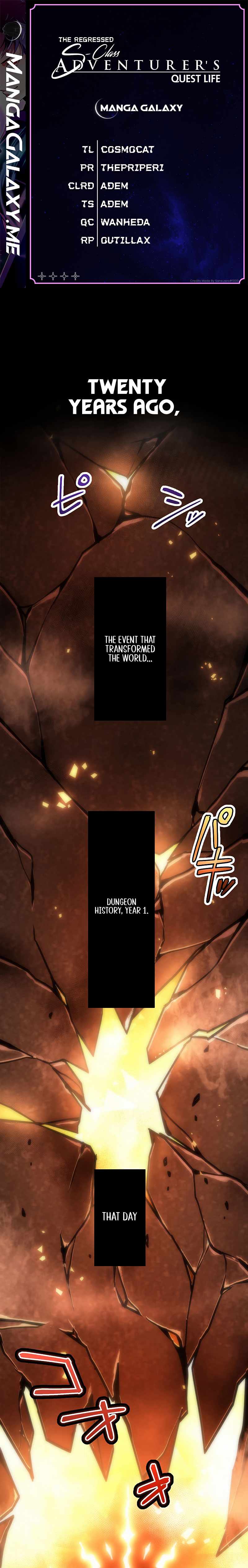 The Regressed S-Class Adventurer’s Quest Life - Chapter 1 - Kissmanga